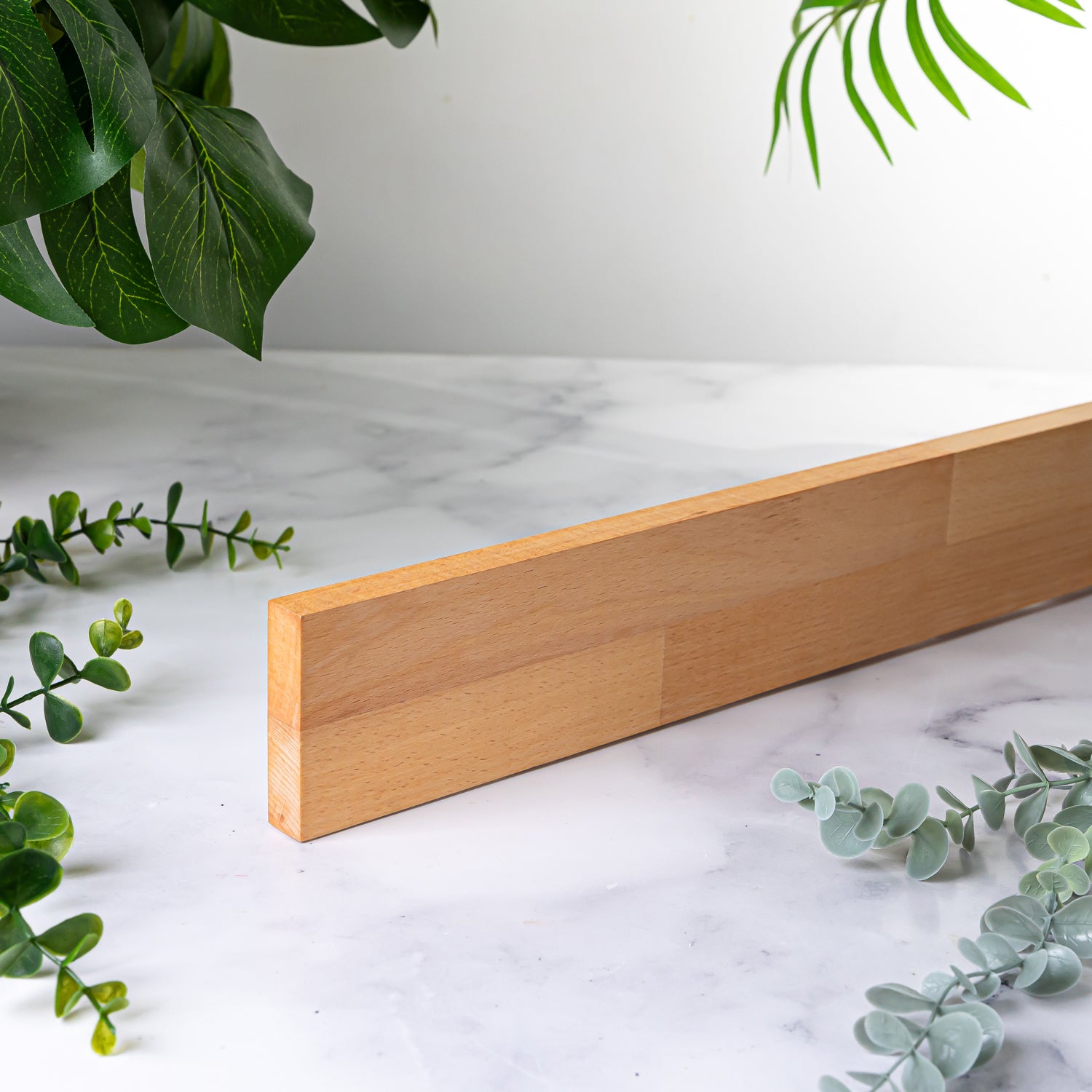 Solid Beech Worktop Upstand 3M x 80mm x 18mm