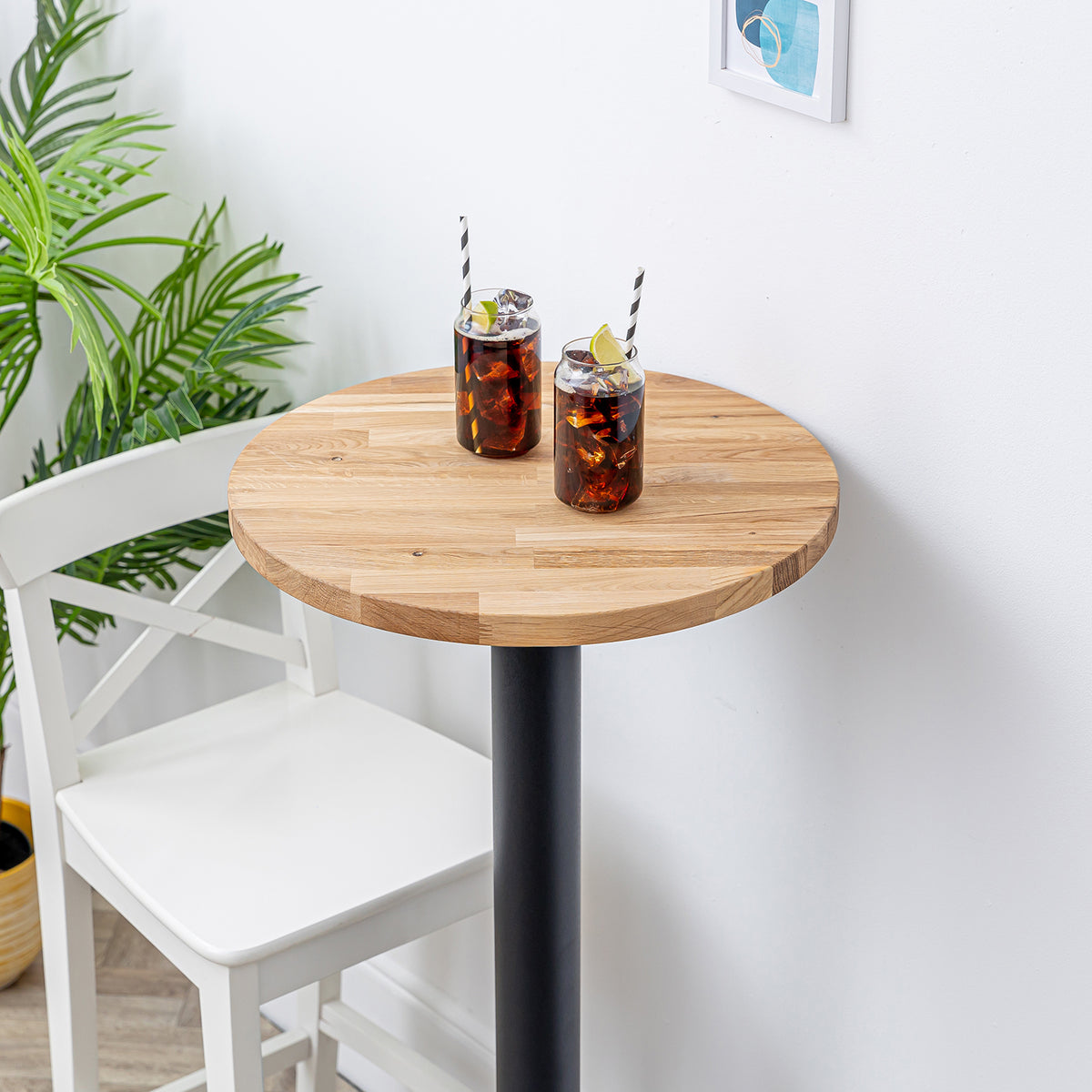 Oak Solid Wood Round Table Top
