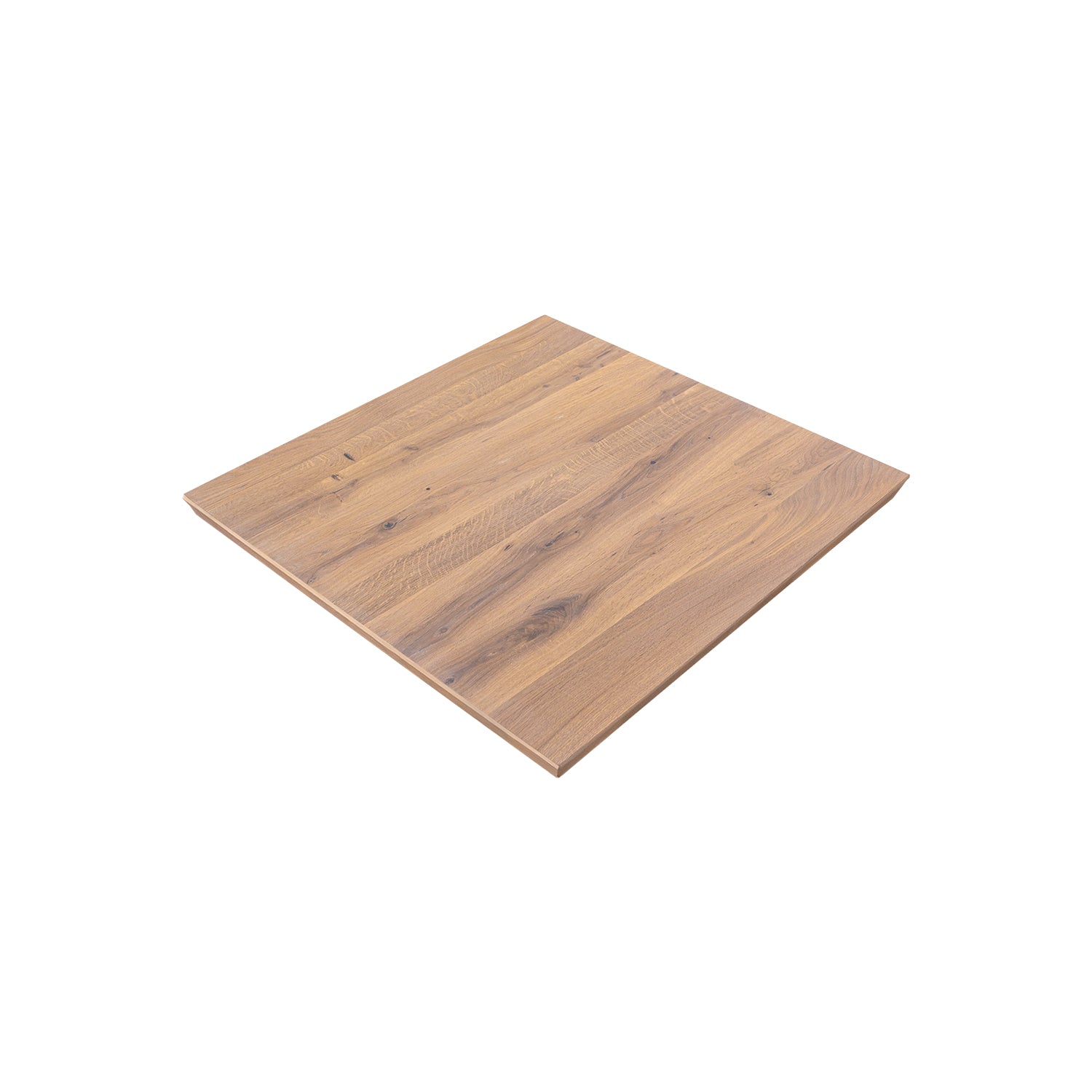 Premium Solid Oak Small Dining Tabletop - Natural (Light Oak)