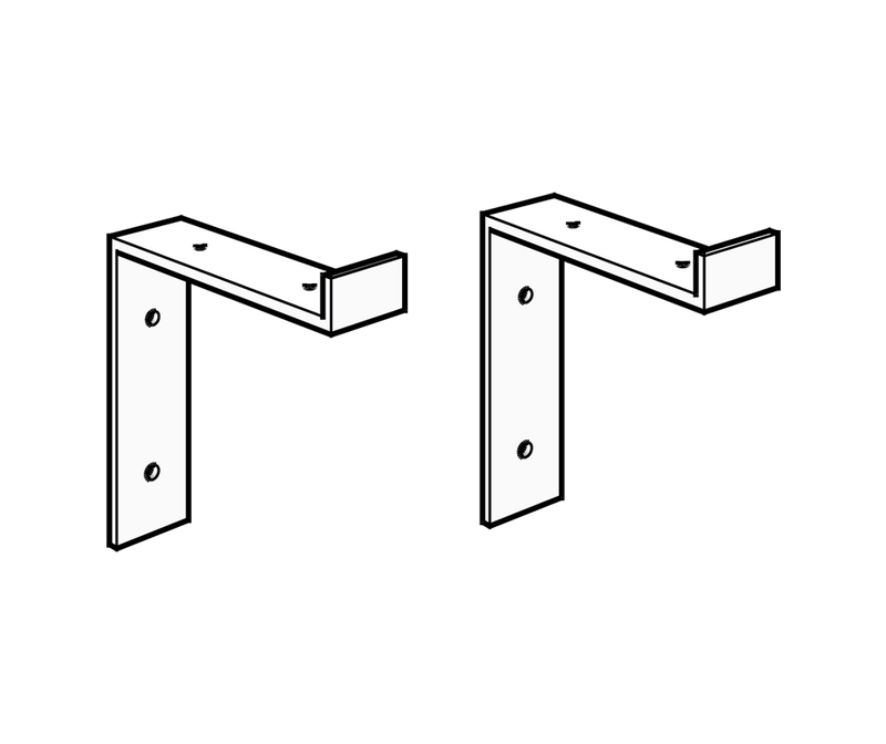Shelf Brackets Installation Guide