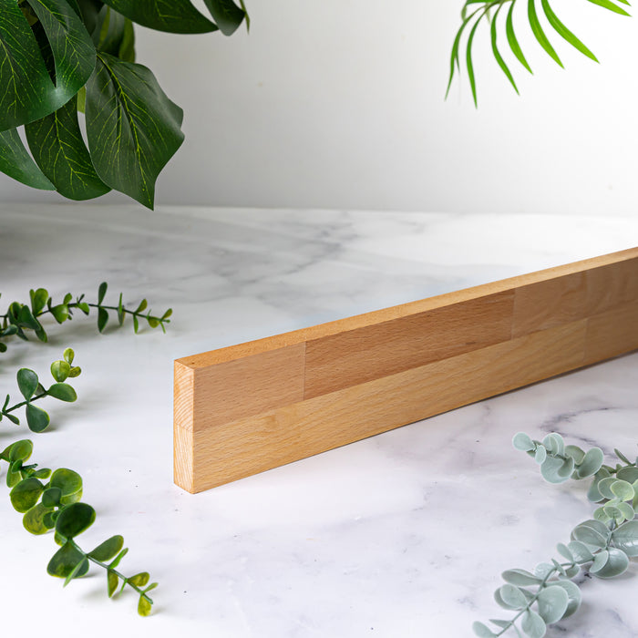 Solid Prime Beech Worktop Upstand 3M x 80mm x 18mm