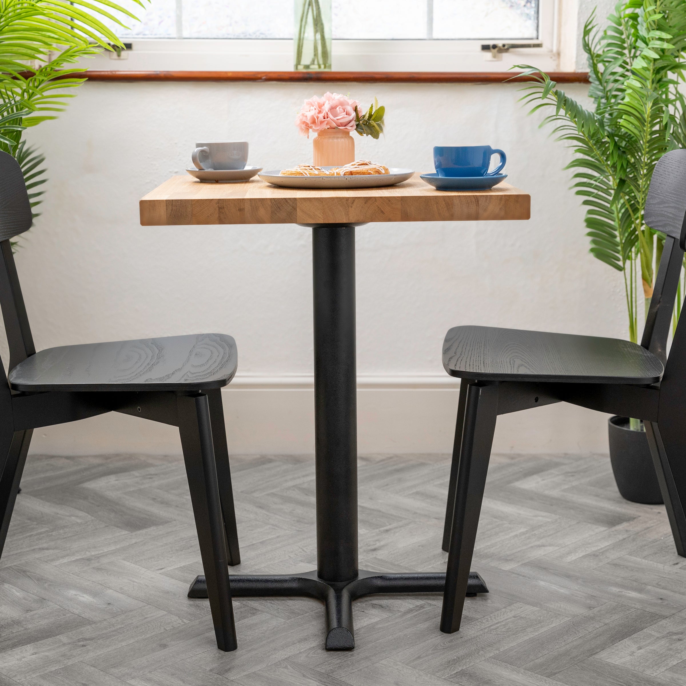 Prime Oak Solid Wood Bistro Table